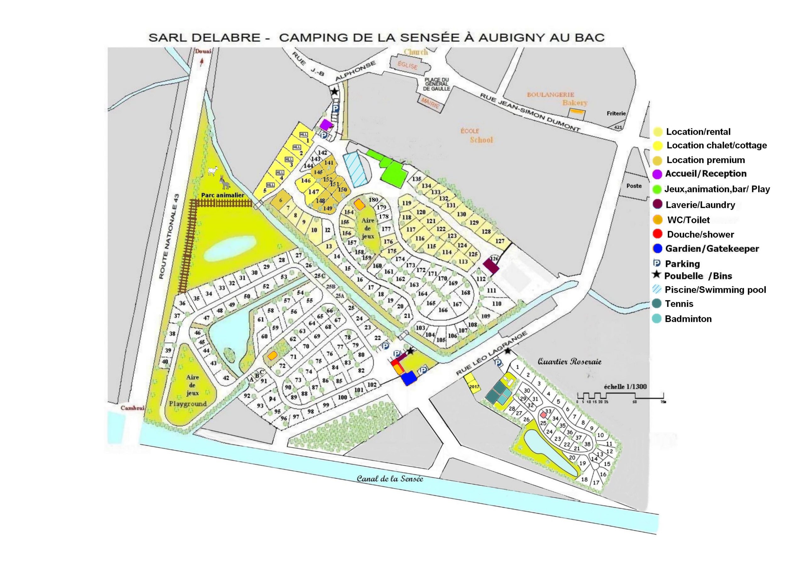 L’espace aquatique – Camping de la Sensee